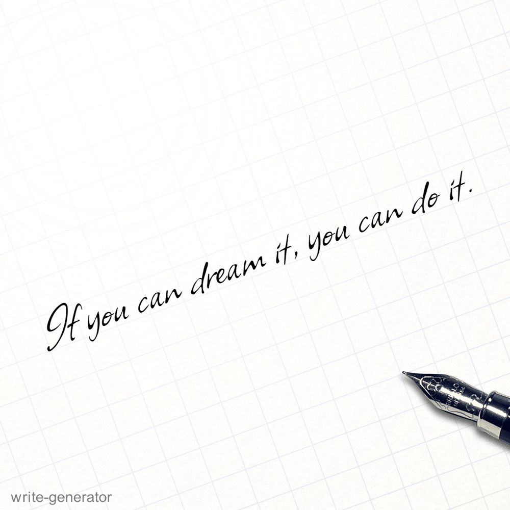 write generator write generator